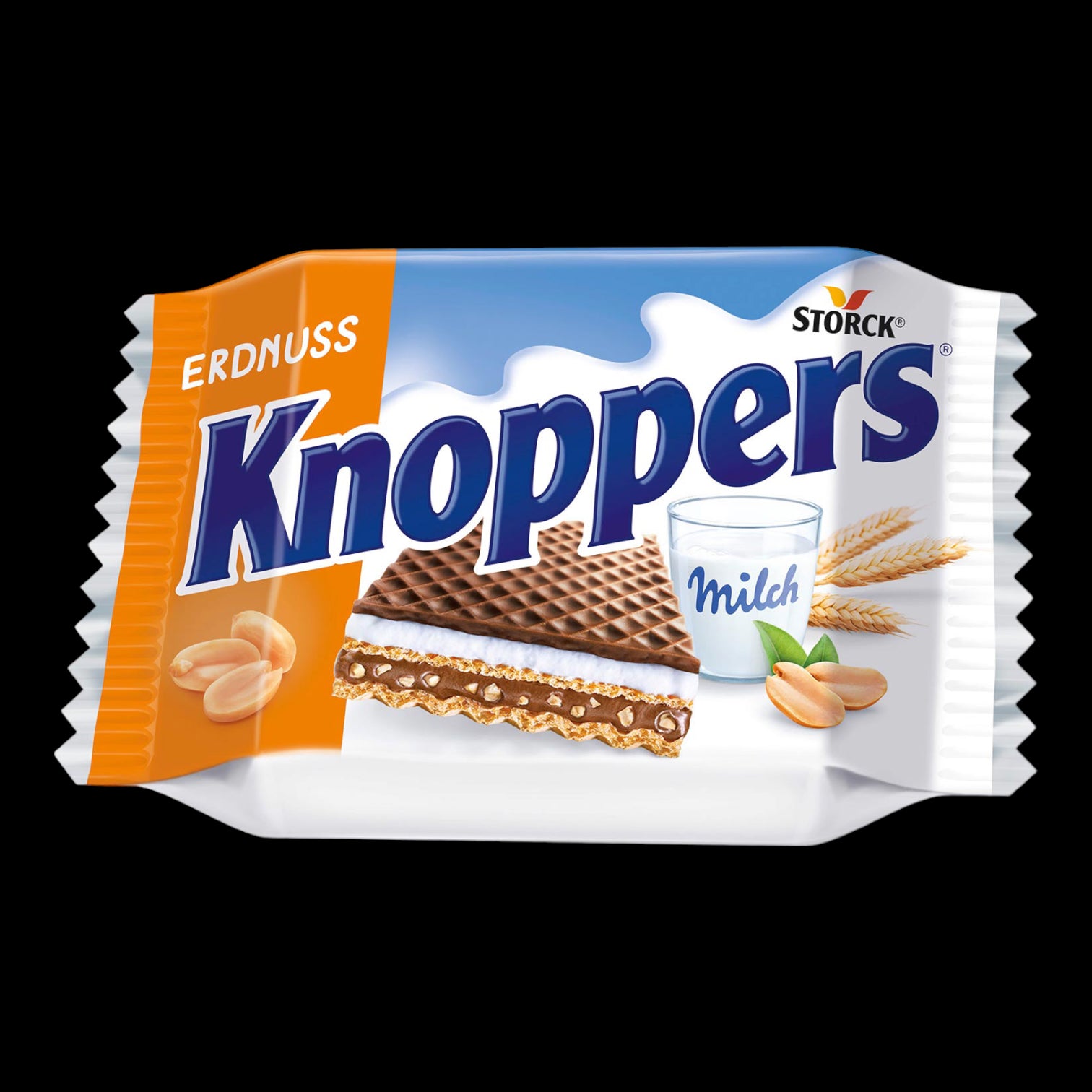 Knoppers Black & White 25g - candymen.ch