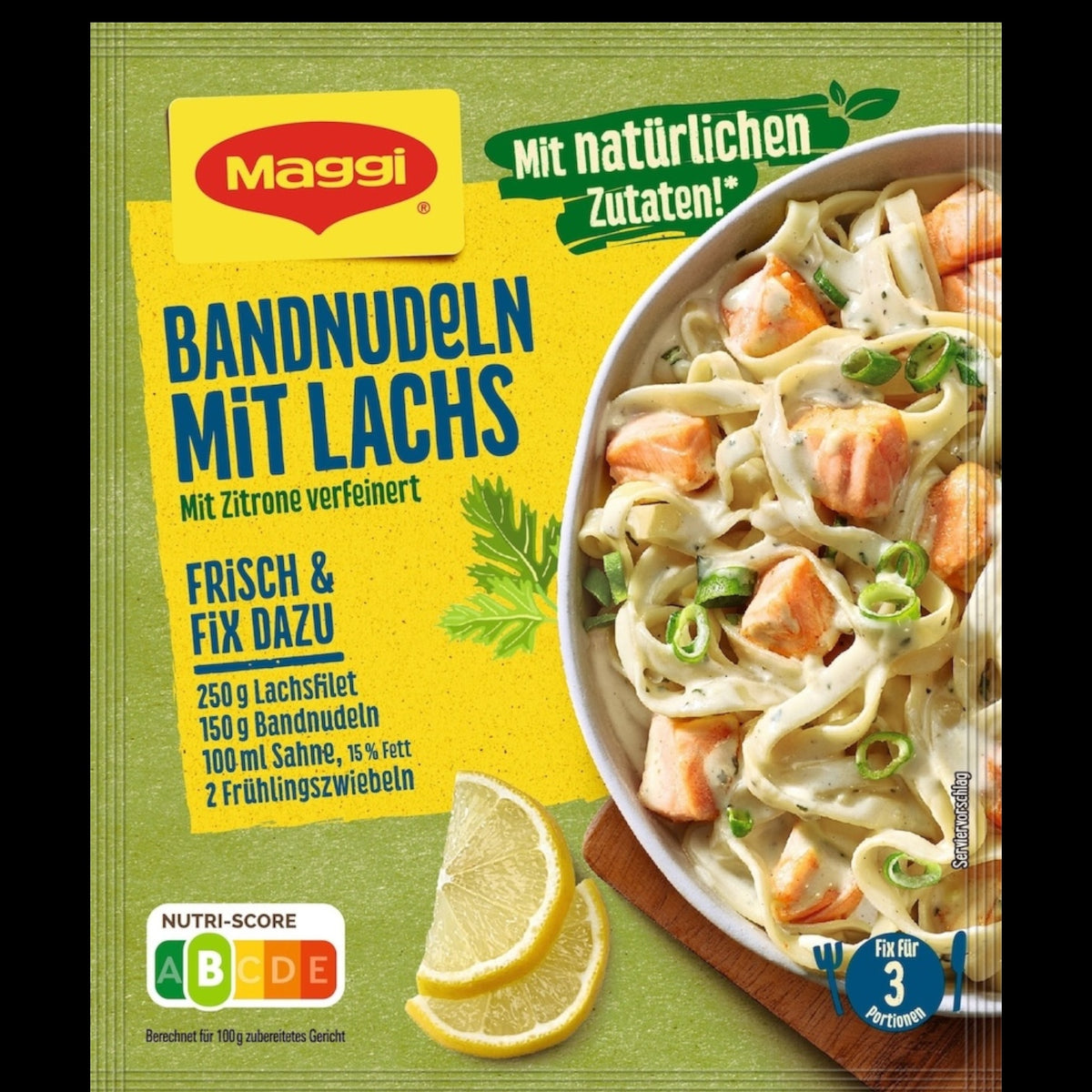 Maggi FIX Bandnudeln Mit Lachs 40g - candymen.ch
