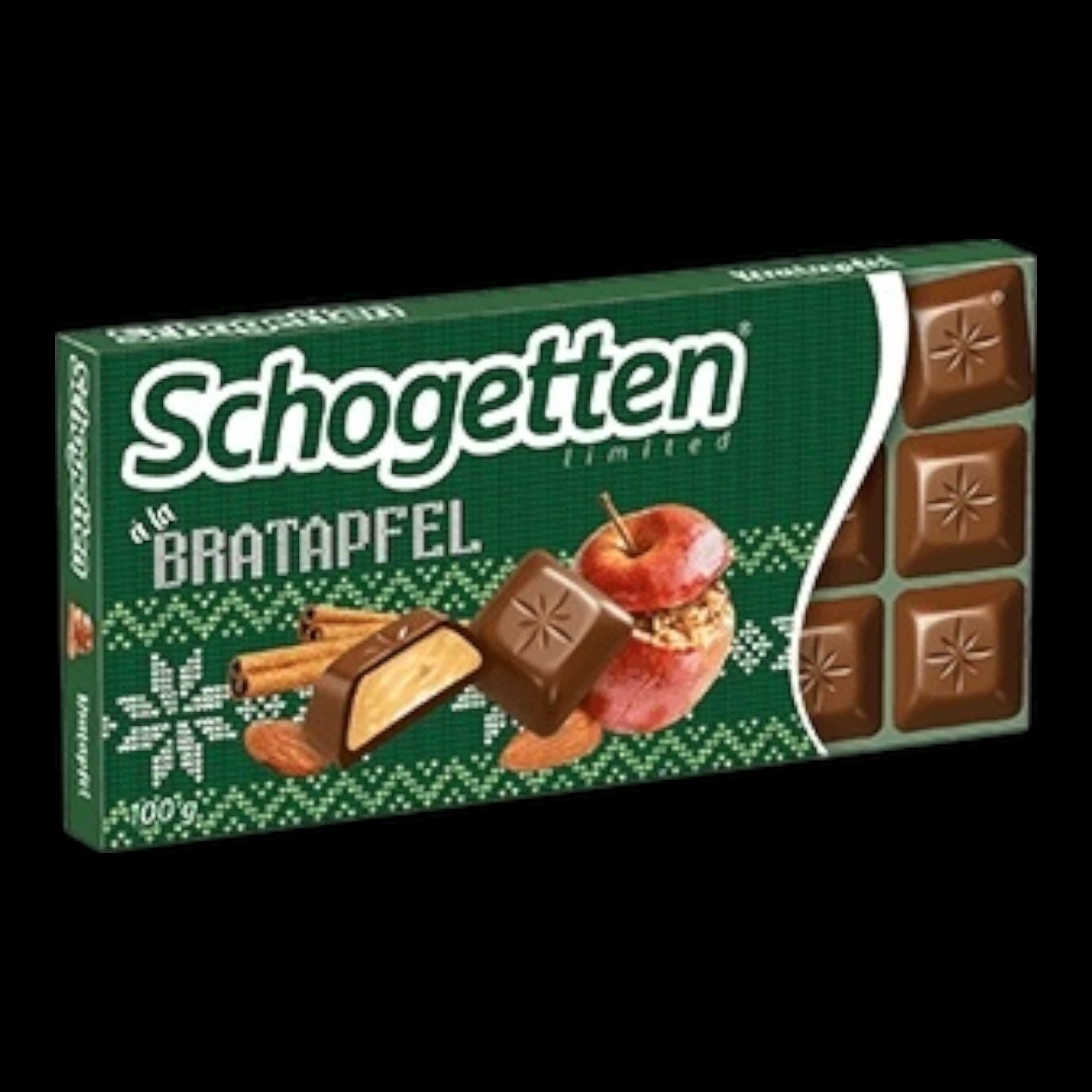 Schogetten à la Bratapfel 100g - candymen.ch