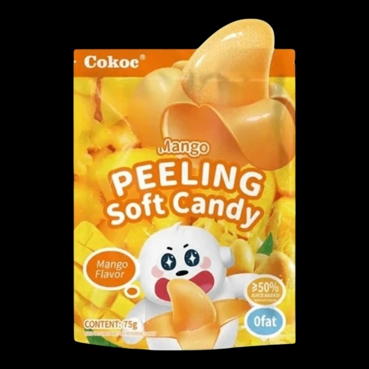 Cokoc Mango Peeling Soft Candy 75g - candymen.ch