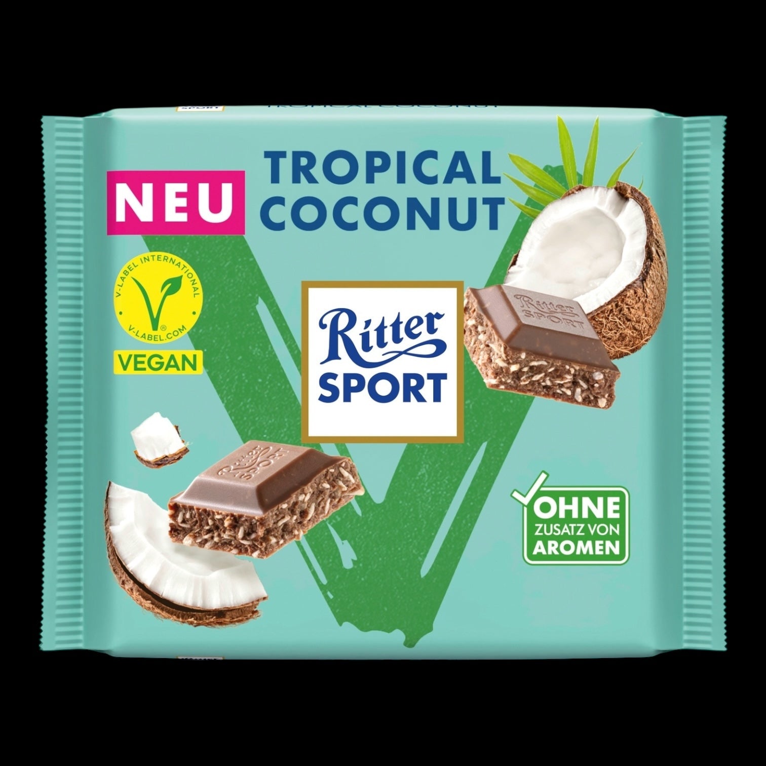 Ritter Sport Vegan Tropical Coconut 100g - candymen.ch