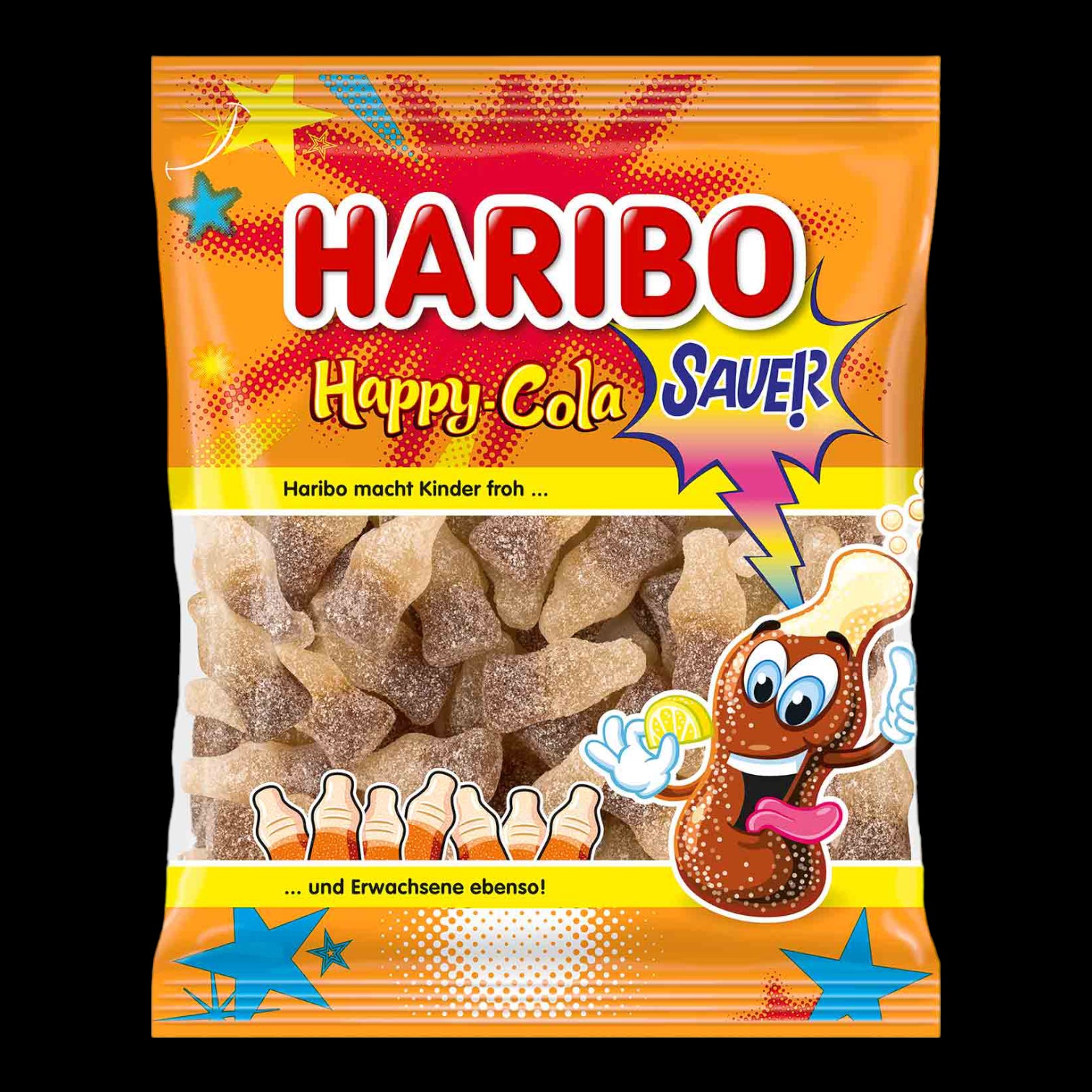 Haribo Happy-Cola Sauer 200g - candymen.ch