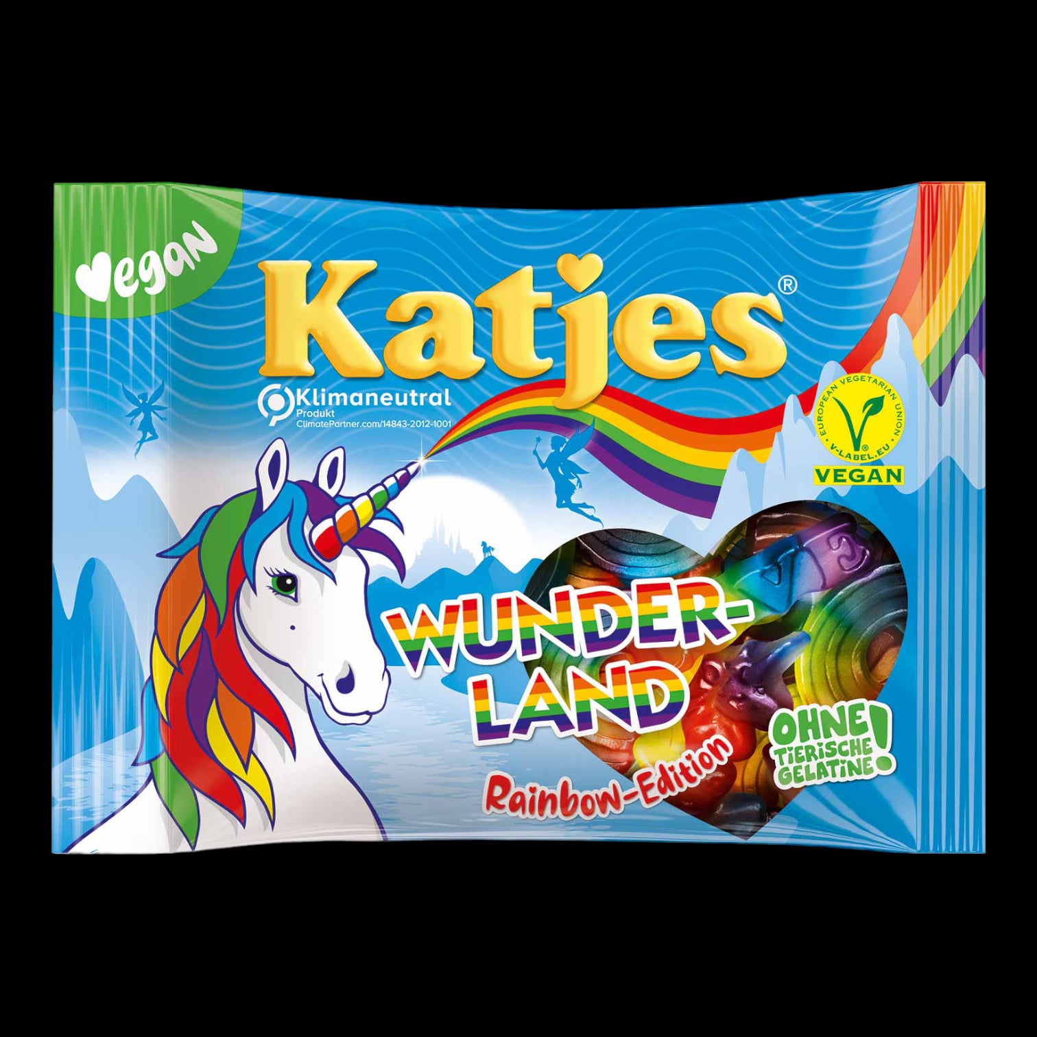 Katjes Wunderland Rainbow-Edition 175g - candymen.ch