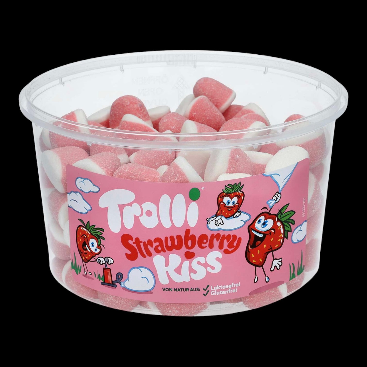 Trolli Strawberry Kiss 150er - candymen.ch