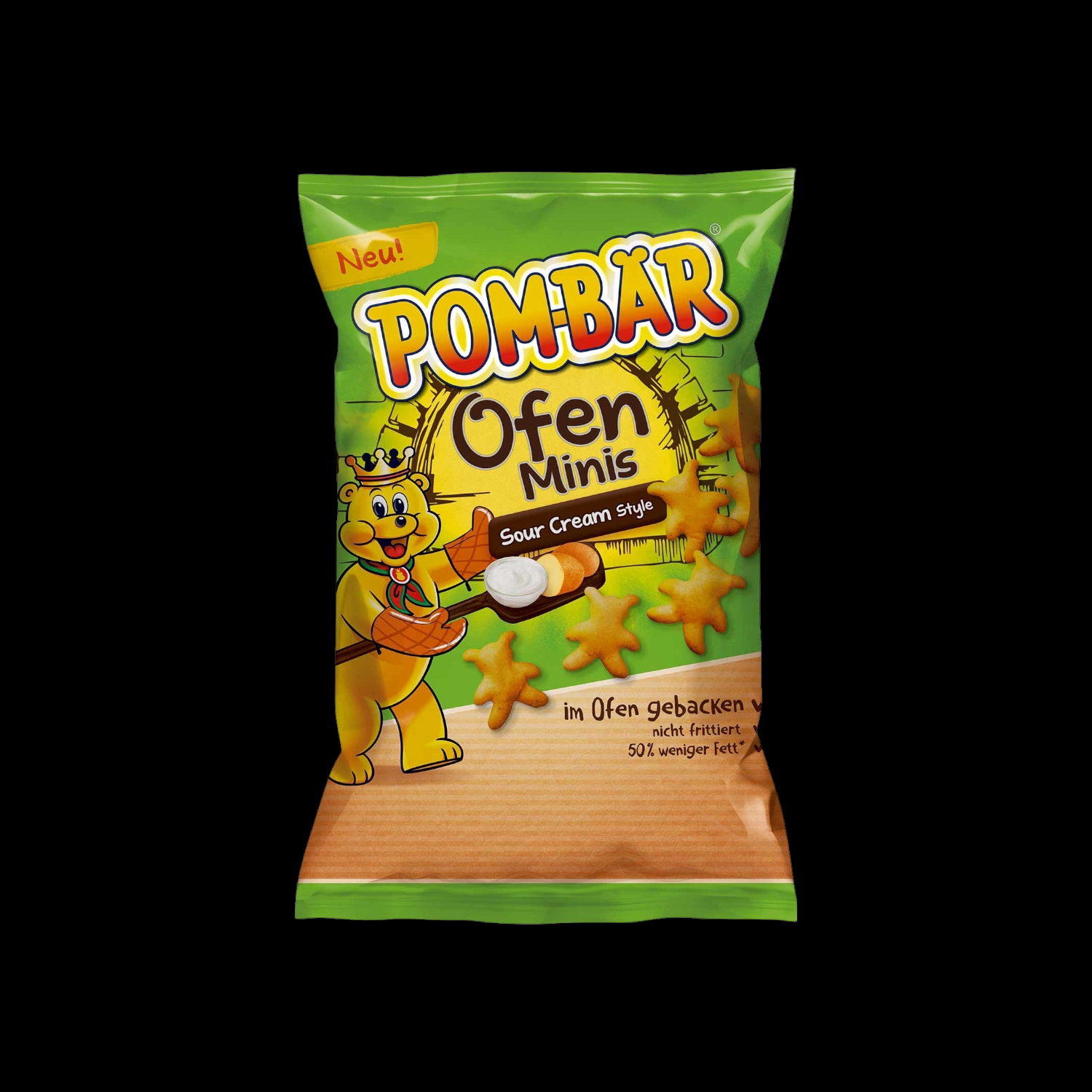 Pom-Bär Ofen Minis Sour Cream Style 80g - candymen.ch