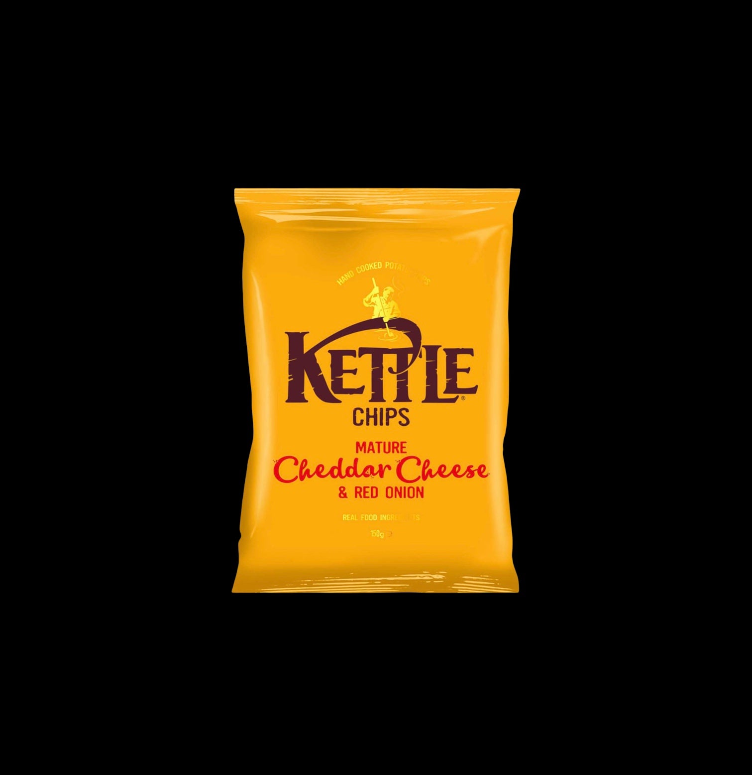 Kettle Chips Mature Cheddar Cheese & Red Onion 150 - candymen.ch